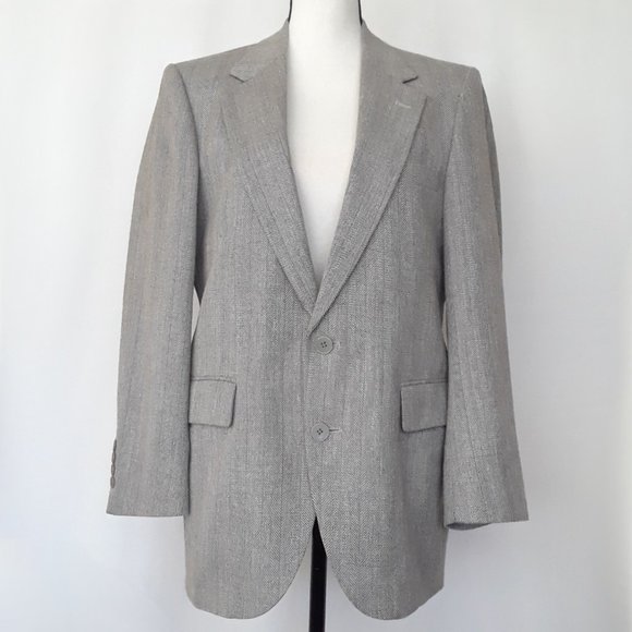 Eagle Clothes | Suits & Blazers | Eagle Clothes Silver Herringbone ...